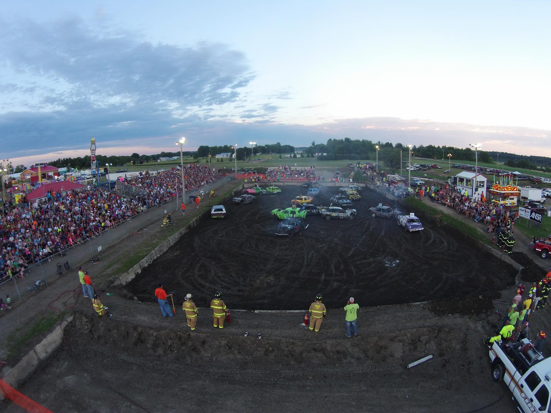 Demo Derby - Scott County Fair